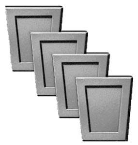 Mid-America Gable Vent Keystone (4 Pack) | Larson Shutter